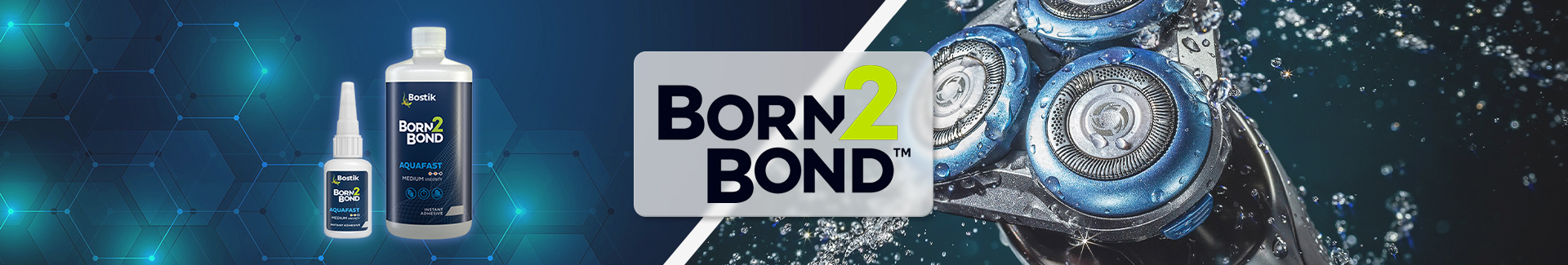 Moisture-resistant industrial bonding: Born2Bond™ Aquafast - Samaro