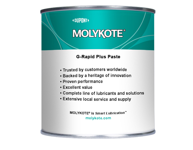MOLYKOTE® G-Rapid PLUS : pâte montage et rodage | Samaro